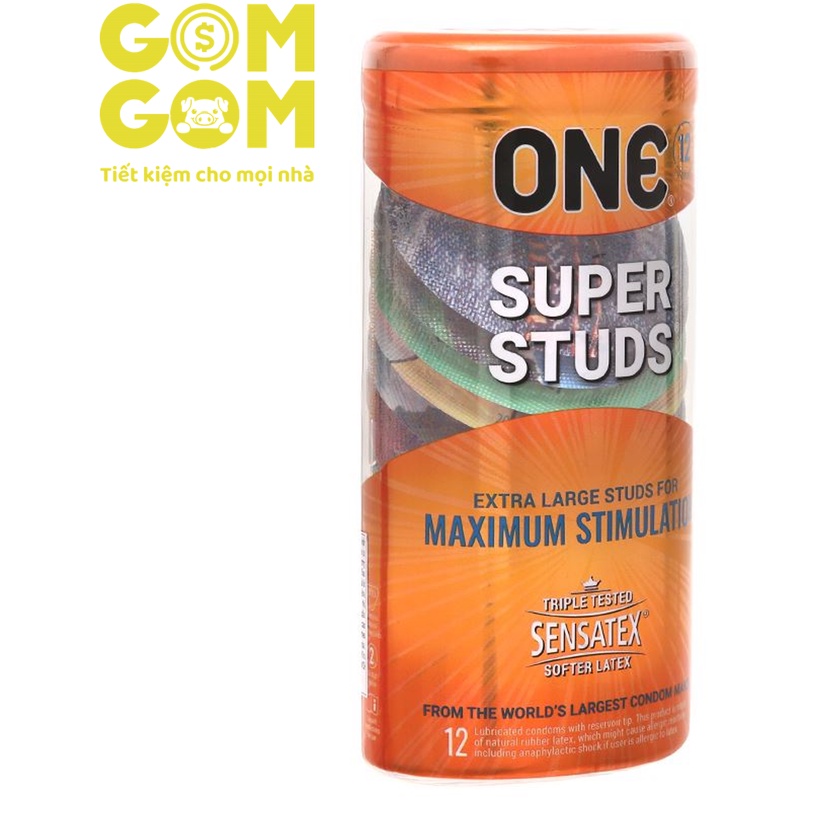 BAO CAO SU ONE SUPER STUDS 12PCS | Shopee Việt Nam