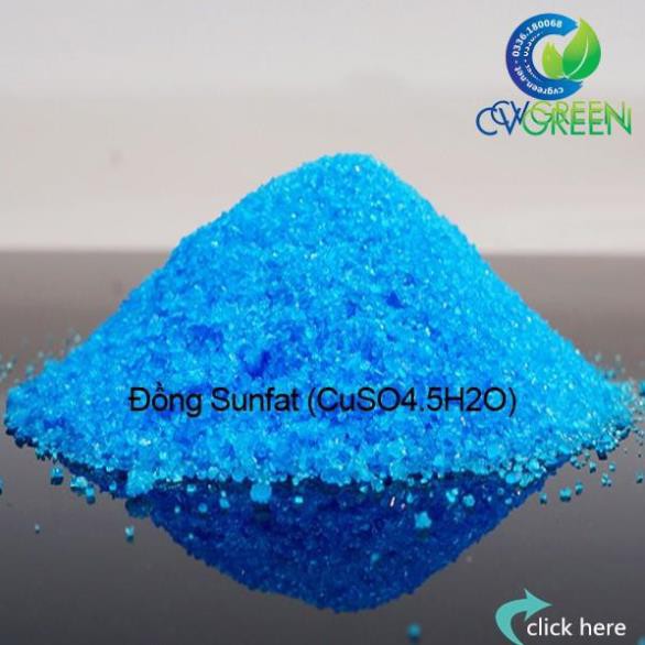 Đồng Sunfat (CuSO4.5H2O) tan hoàn toàn trong nước (gói 1kg) | Shopee Việt Nam