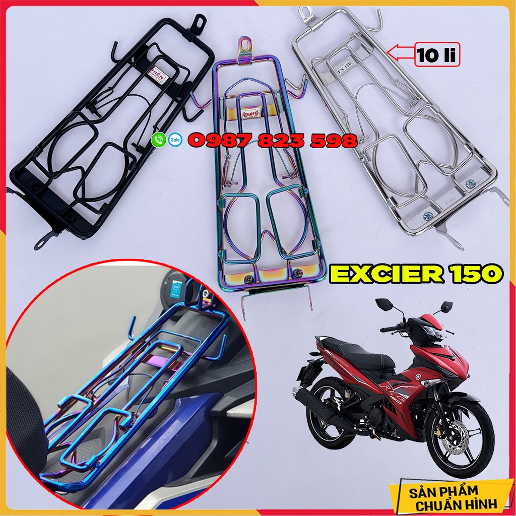 Baga Exciter 150 Mẫu 10 Li (7 Màu , Đen, iNox Trắng) - Baga Ex 150 ...