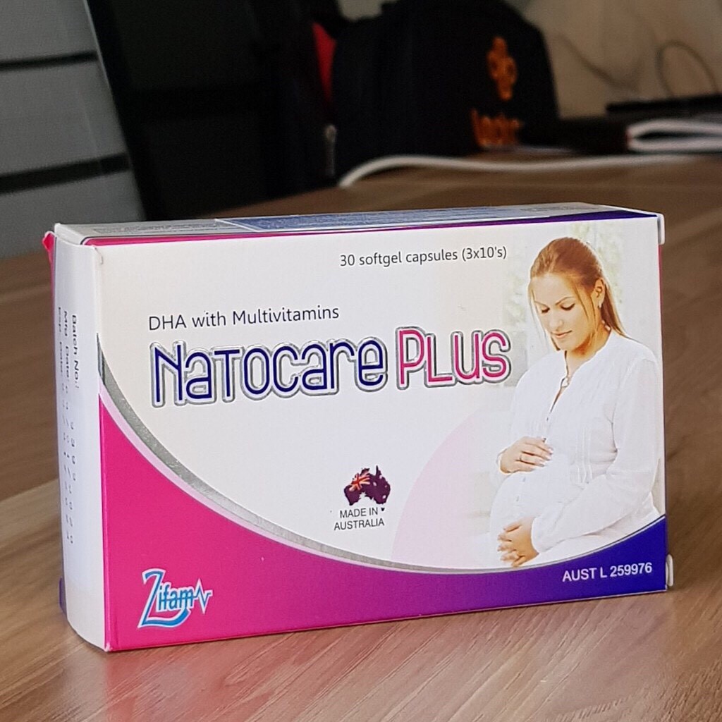 NATOCARE PLUS CMPS– Vitamin tổng hợp cho bà bầu, phát triển trí não ...