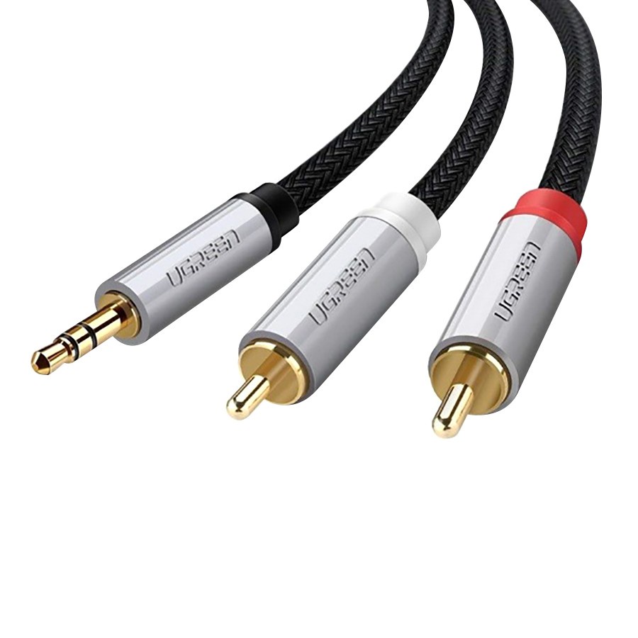 ây Loa 1 Ra 2 Đầu Hoa Sen Dài 3M UGREEN 10512 - Dây chuyển đổi 3.5mm ra 2RCA - Hãng Chính Hãng ...
