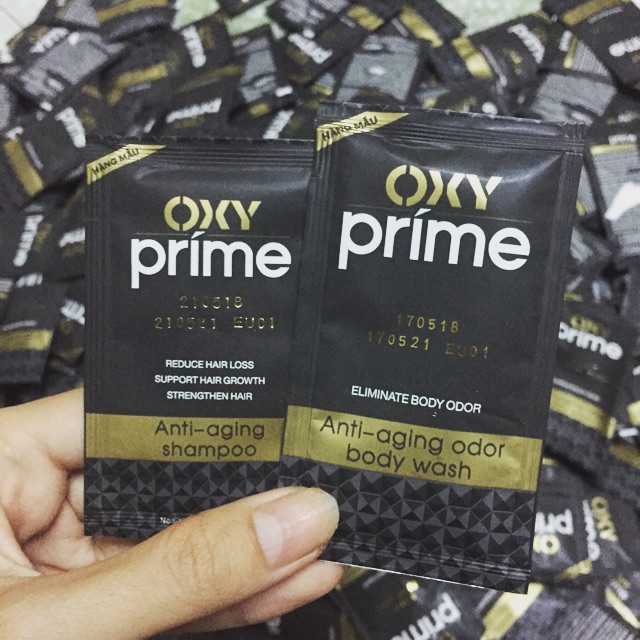 COMBO 10 gói DẦU GỘI OXY PRIME 5g | Shopee Việt Nam
