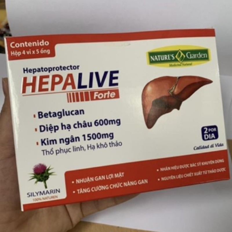 "Chính Hãng " Hepalive Thanh nhiệt, giải độc gan, mát gan, tăng cường ...
