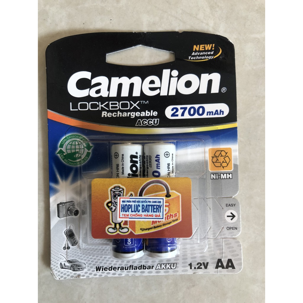 Pin Sạc CAMELION 2700mah chính hãng | Shopee Việt Nam