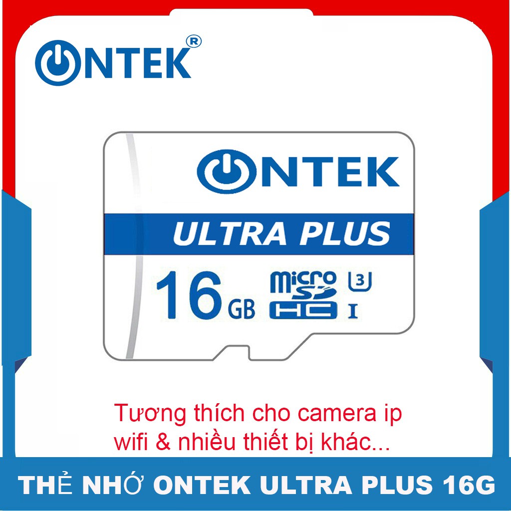 Thẻ nhớ MicroSD ONTEK Ultra Plus 16G | Shopee Việt Nam