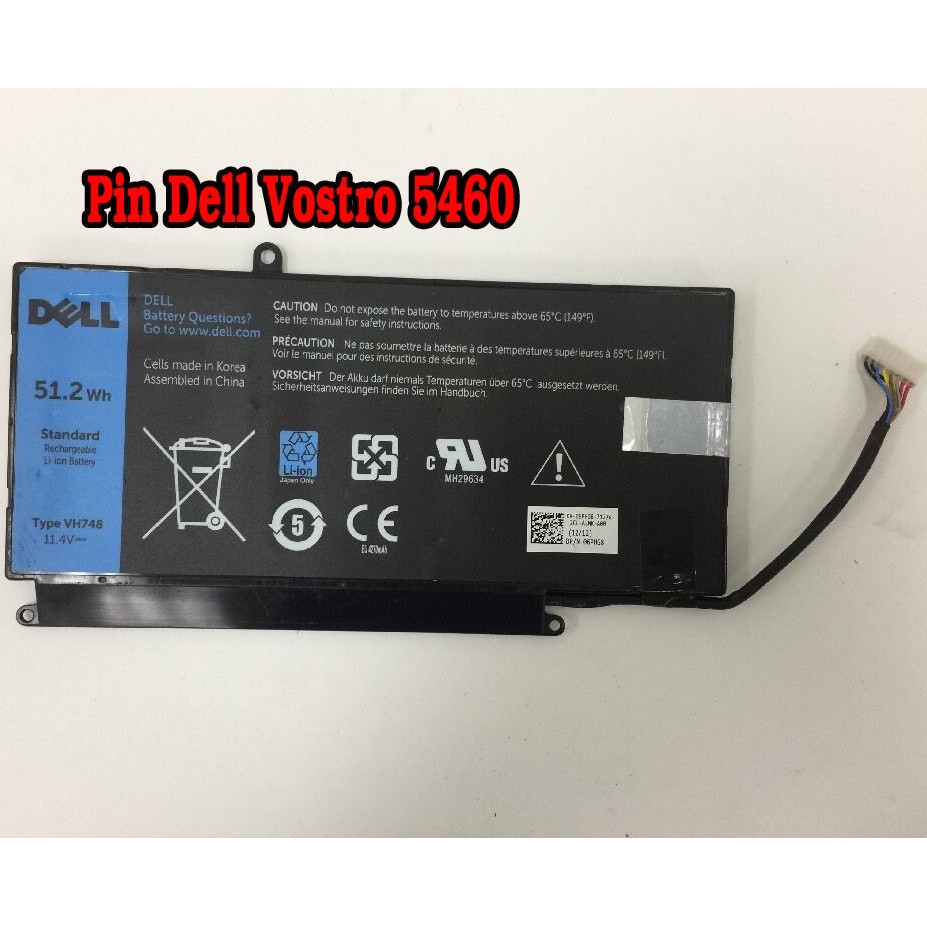 Pin Laptop Dell vostro 5460 chính hãng | Shopee Việt Nam