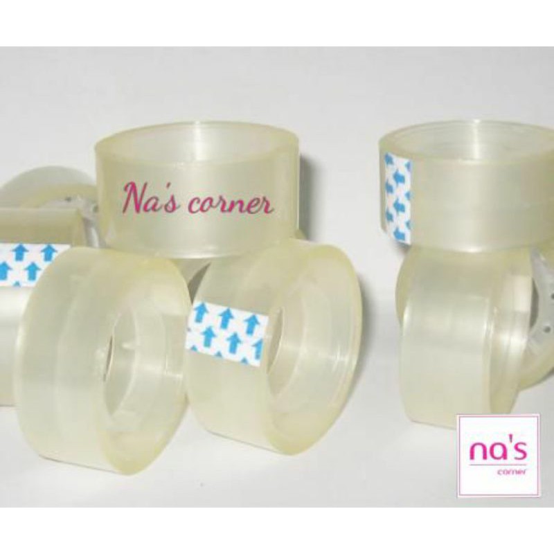 Băng keo trong nhỏ nylon 1.8cm văn phòng vp | Shopee Việt Nam