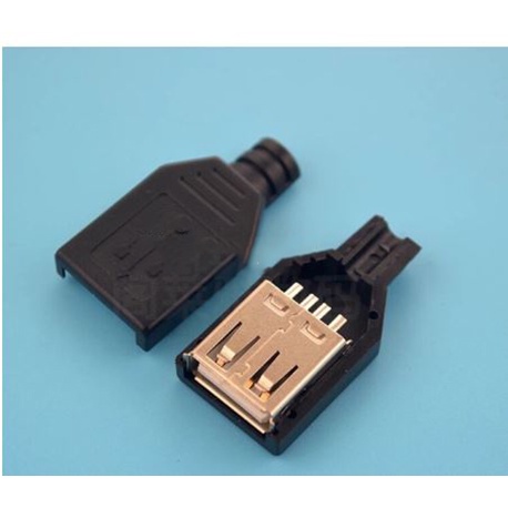 ĐẦU USB TYPE A FEMALE 4PIN CÓ VỎ NHỰA | Shopee Việt Nam