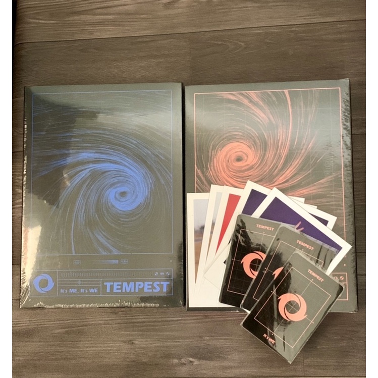 Tranh ảnh Tempest nguyên seal debut It’s me It’s we | Shopee Việt Nam