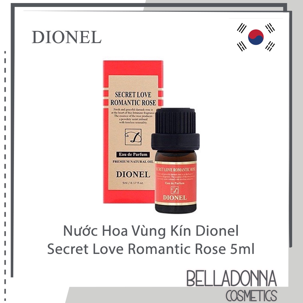 Nước Hoa Vùng Kín Dionel Secret Love Romantic Rose 5ml | Shopee Việt Nam