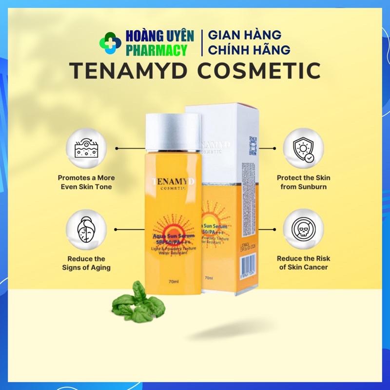Kem chống nắng Tenamyd - Tinh chất chống nắng dạng nước Tenamyd Aqua ...
