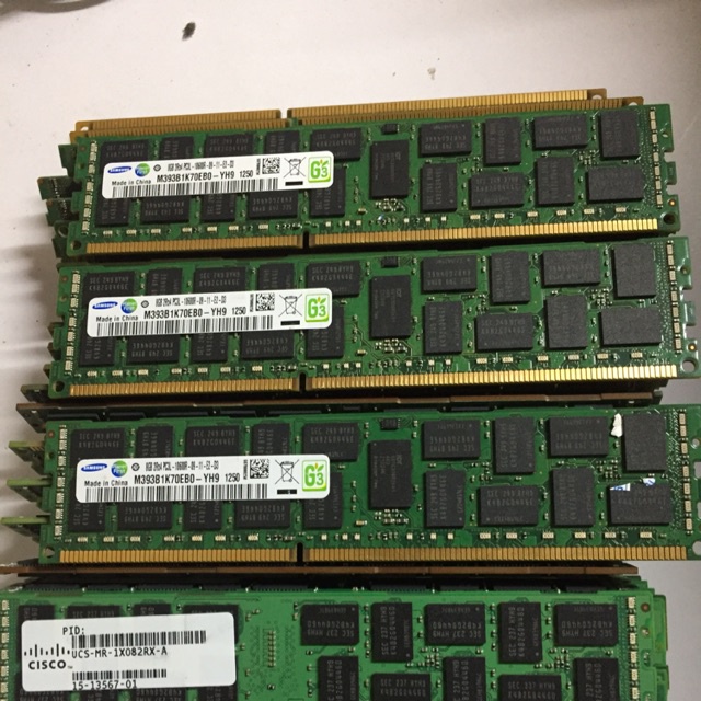 RAM DDR3 8GB ECC REGISTERED tháo máy bộ siêu bền dùng cho PC, Mainboard ...