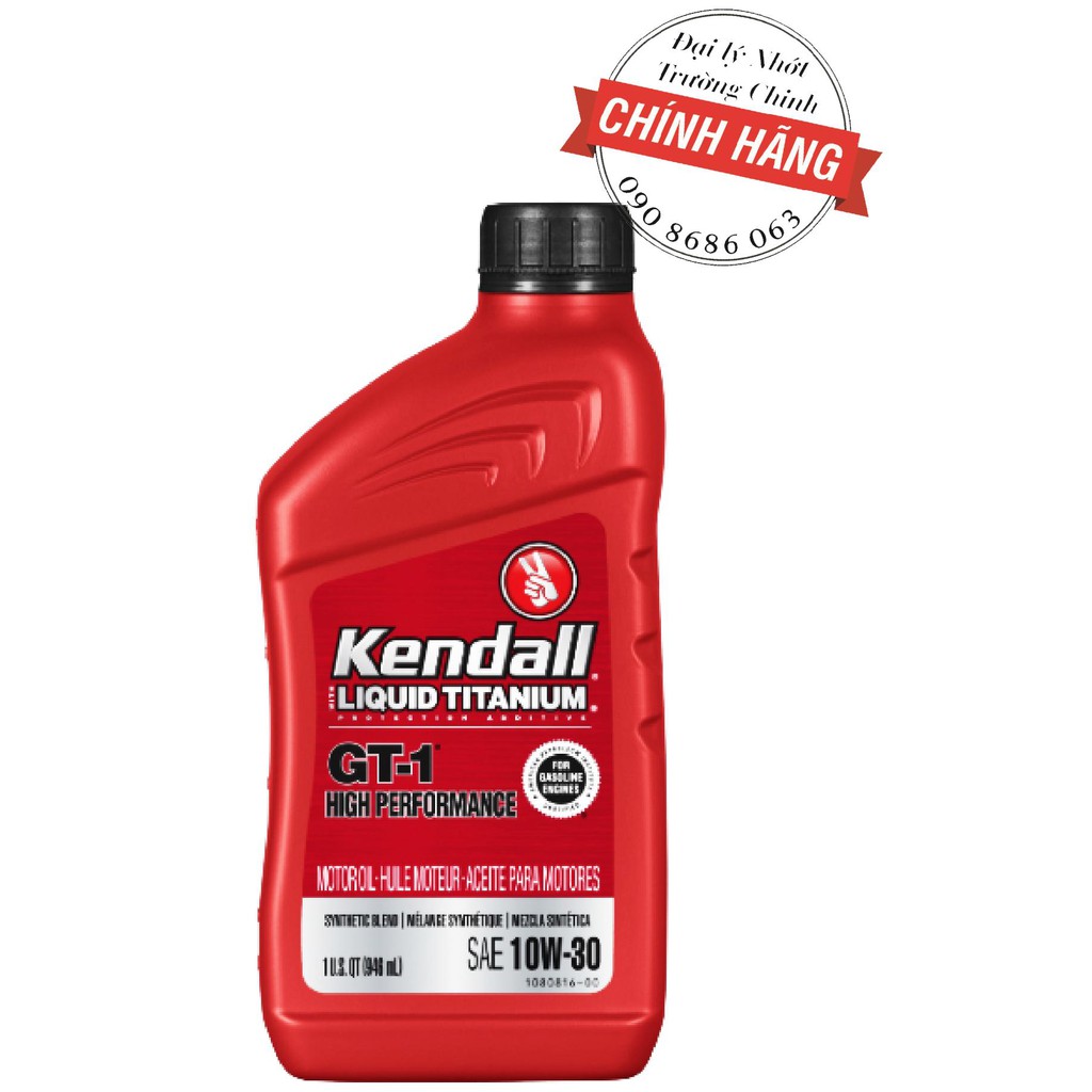Nhớt tổng hợp Kendall Liquid Titanium dành cho xe tay ga | Shopee Việt Nam