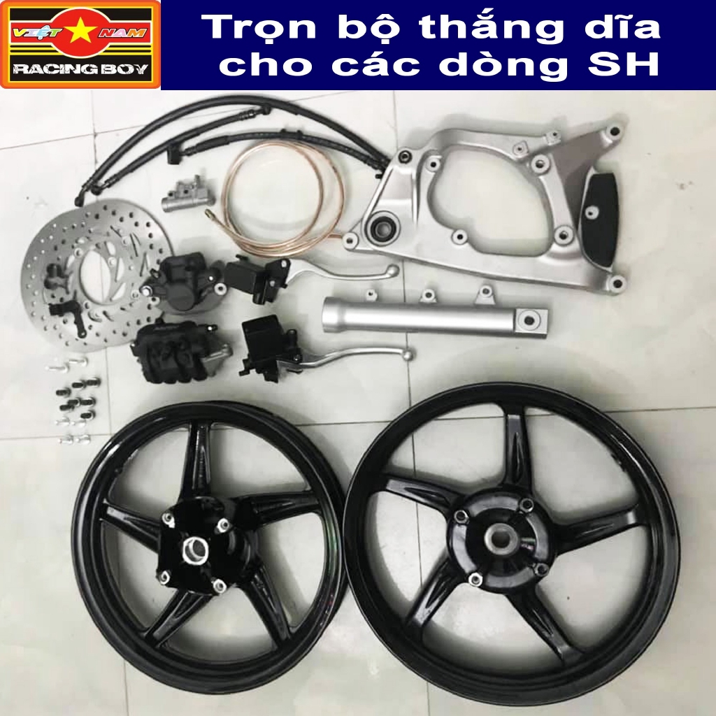 Full bộ dĩa thắng trước sau cho SH Ý Dylan PS A Còng các đời - Bộ 2 dĩa ...