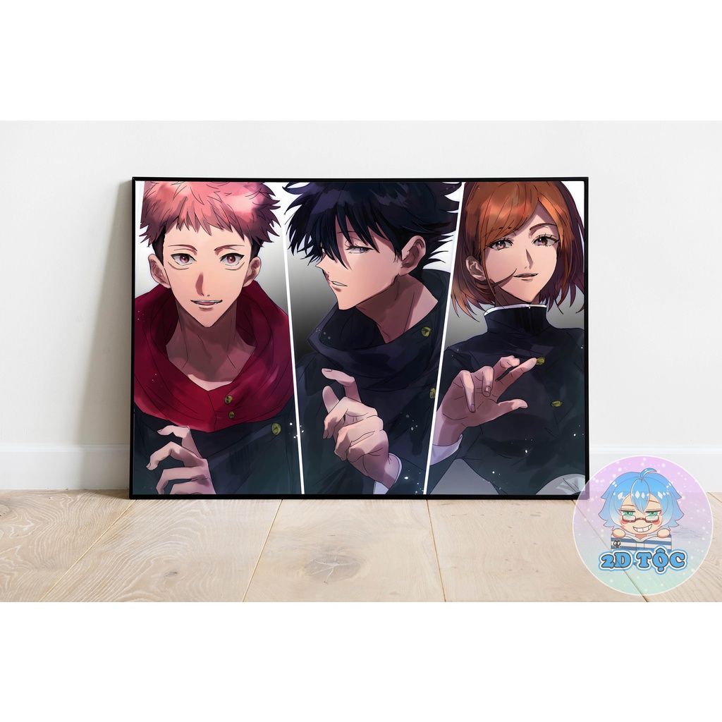 TRANH POSTER A3 GOJO SATORU (2) ANIME MANGA JUJUTSU KAISEN CHÚ THUẬT ...