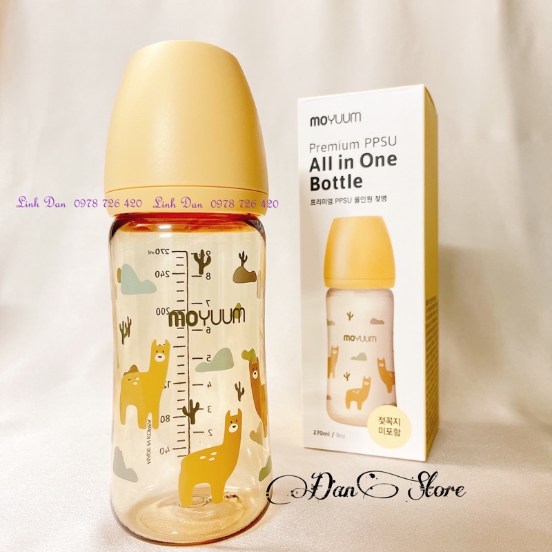 Bình sữa Moyuum lạc đà 170ml 270ml, bình sữa moyuum chính hãng Hàn Quốc, Núm ti Moyuum | Shopee ...