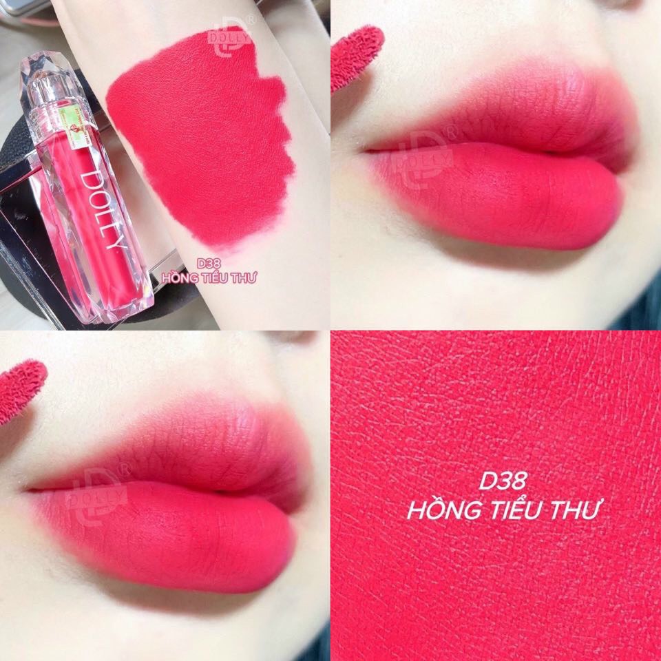 Son Lì Son Kem DOLLY DIAMOND VELVET Không Chì Cao Cấp Chính Hãng Màu ...