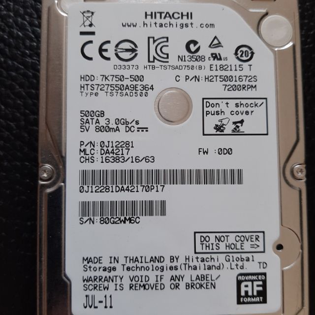 Ổ cứng hdd laptop Hitachi tháo máy | Shopee Việt Nam