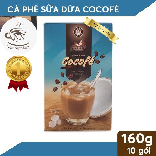 Cà Phê Sữa Dừa Cocofé REXSUN 160g - NGON NGON CÀ PHÊ | Shopee Việt Nam