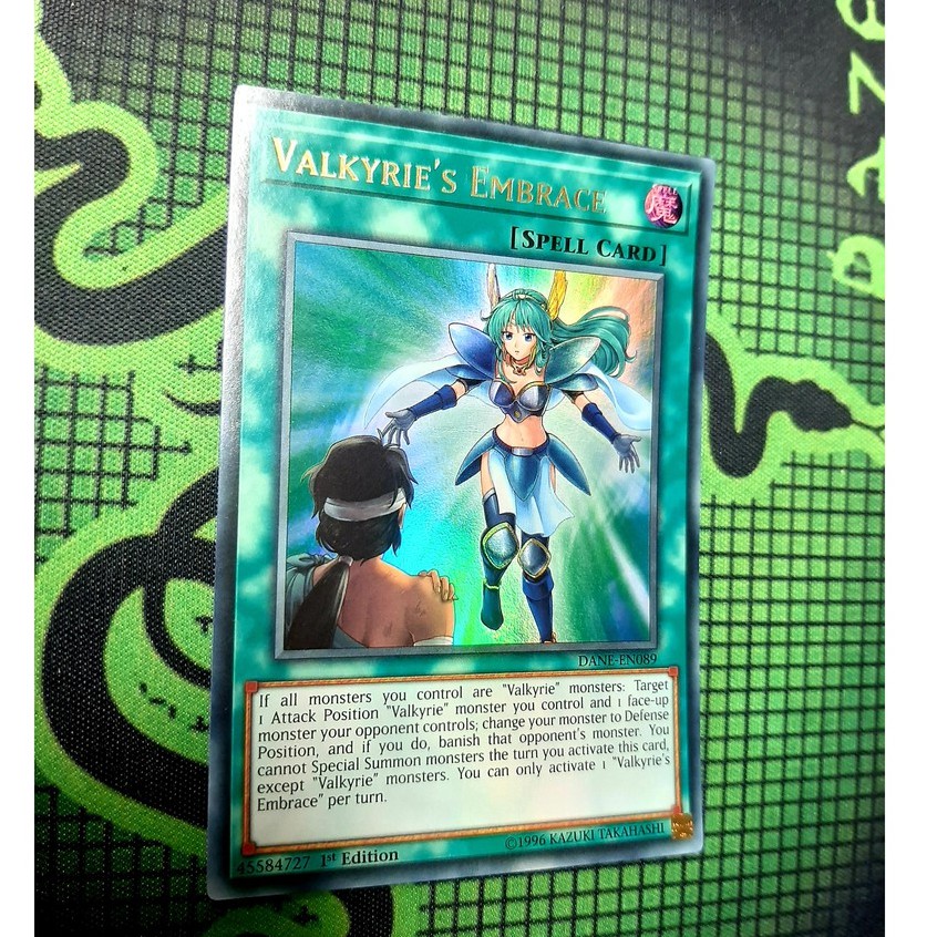[ Đỗ Lạc Shop ] Thẻ Bài Yugioh Spell Valkyrie's Embrace - DANE-EN089 ...