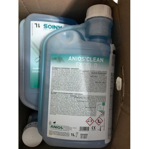 [BÁN CHẠY] Dung dịch ngâm dụng cụ Anios’ Clean Excel 1L | Shopee Việt Nam