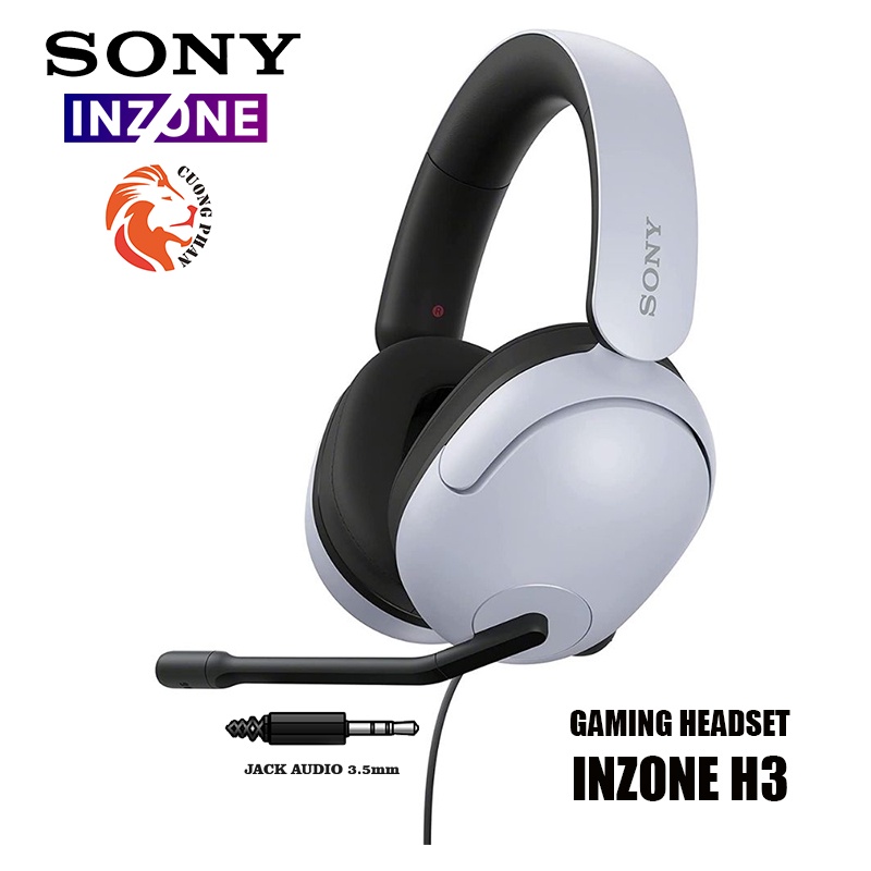 Tai Nghe Chụp Tai Có Micro Sony INZONE H3 (MDR-G300) Màu Trắng | Bảo Hành 12 Tháng Toàn Quốc ...