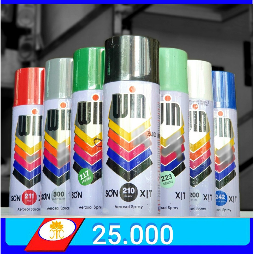 SƠN XỊT ÁP SUẤT WIN SPRAY 400ml VIỆT NAM | Shopee Việt Nam