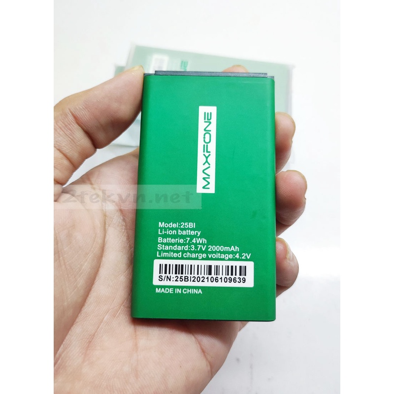 Pin cho điện thoại Maxfove V12, maxfone V6 zin chính hãng | Shopee Việt Nam