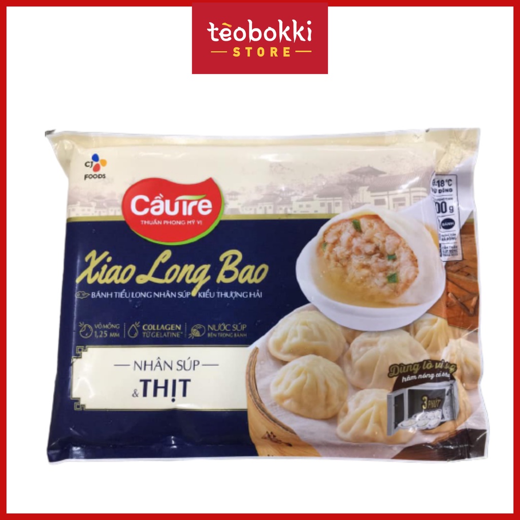 [SHIP HCM] Tiểu long bao nhân súp & thịt CJ 300g | Shopee Việt Nam