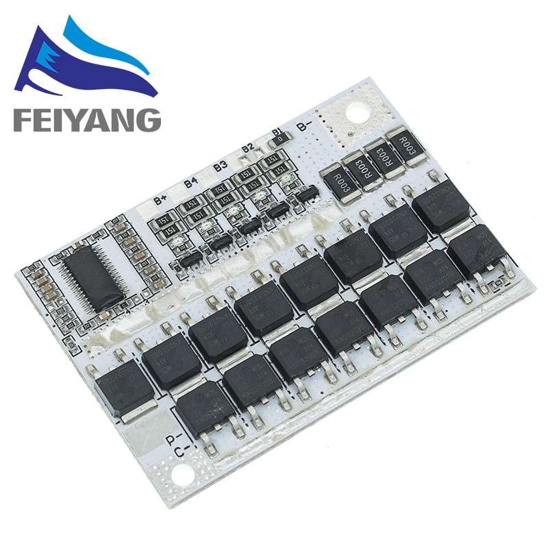 Bo mạch bảo vệ sạc pin polyme LifePo4 Lmo Ternary Li-ion 3S/4S/5S BMS 12 V 16.8V 21V 100A ...