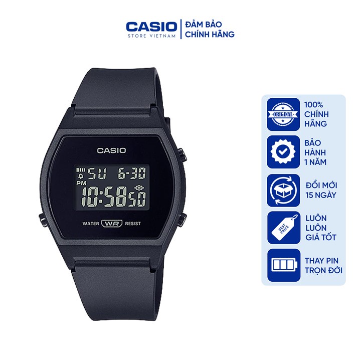 Đồng hồ Nữ Casio LW204, đồng hồ chính hãng, dây nhựa dẻo các màu ...