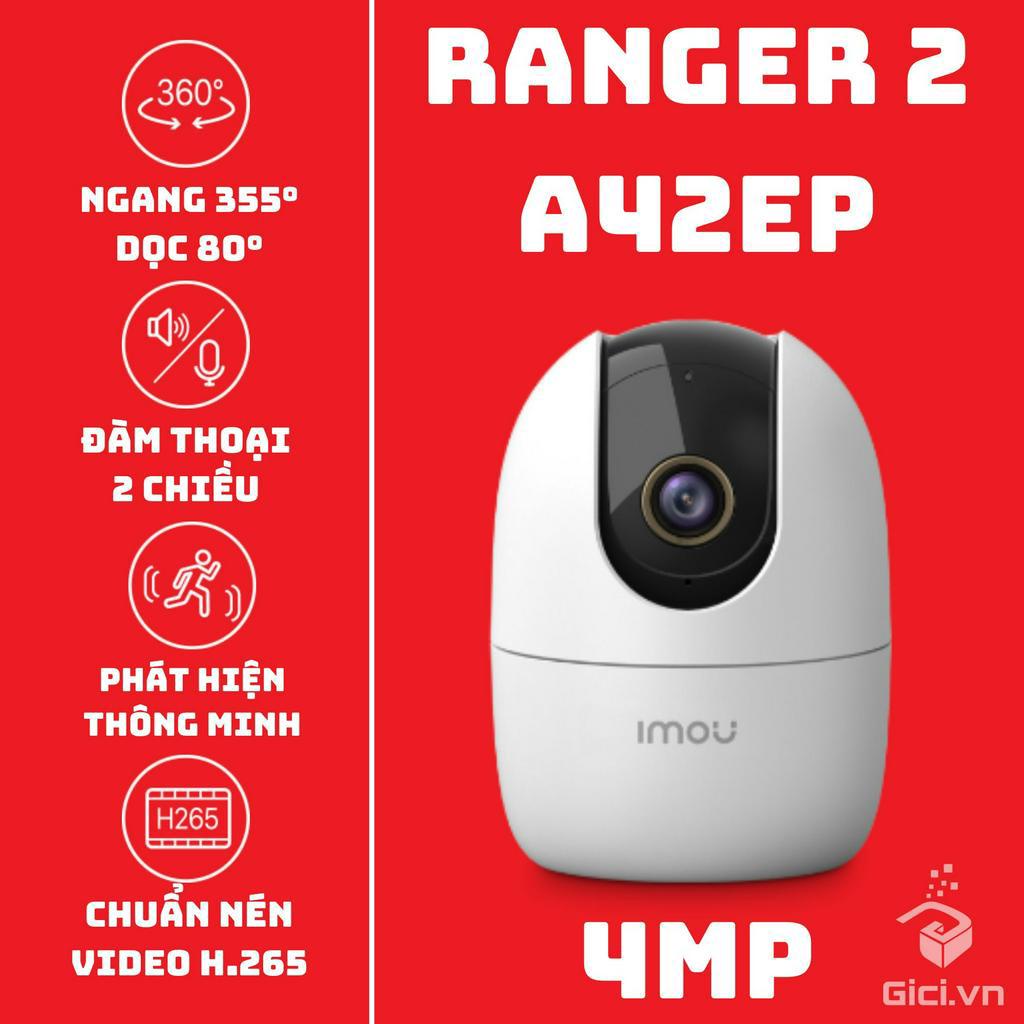 Camera Wifi Trong Nhà IMOU Ranger 2 4MP (A42EP) | Shopee Việt Nam