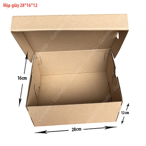 Combo 20 Hộp Giày 28x16x12 Cm, Thùng Hộp Carton Đựng Giày Dép | Shopee ...