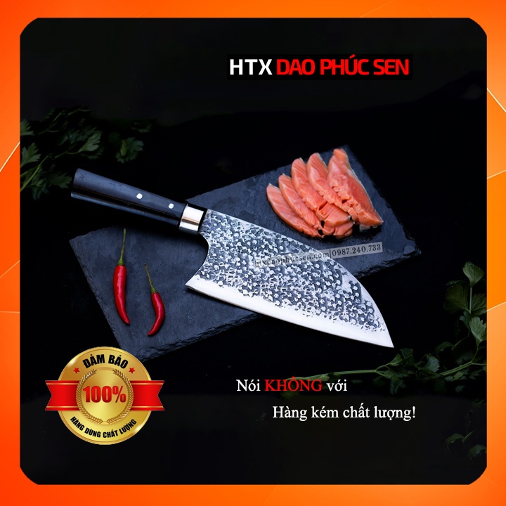 Dao pha luông HTX DAO PHÚC SEN DPLM thái chặt gà vịt 20cm | Shopee Việt Nam