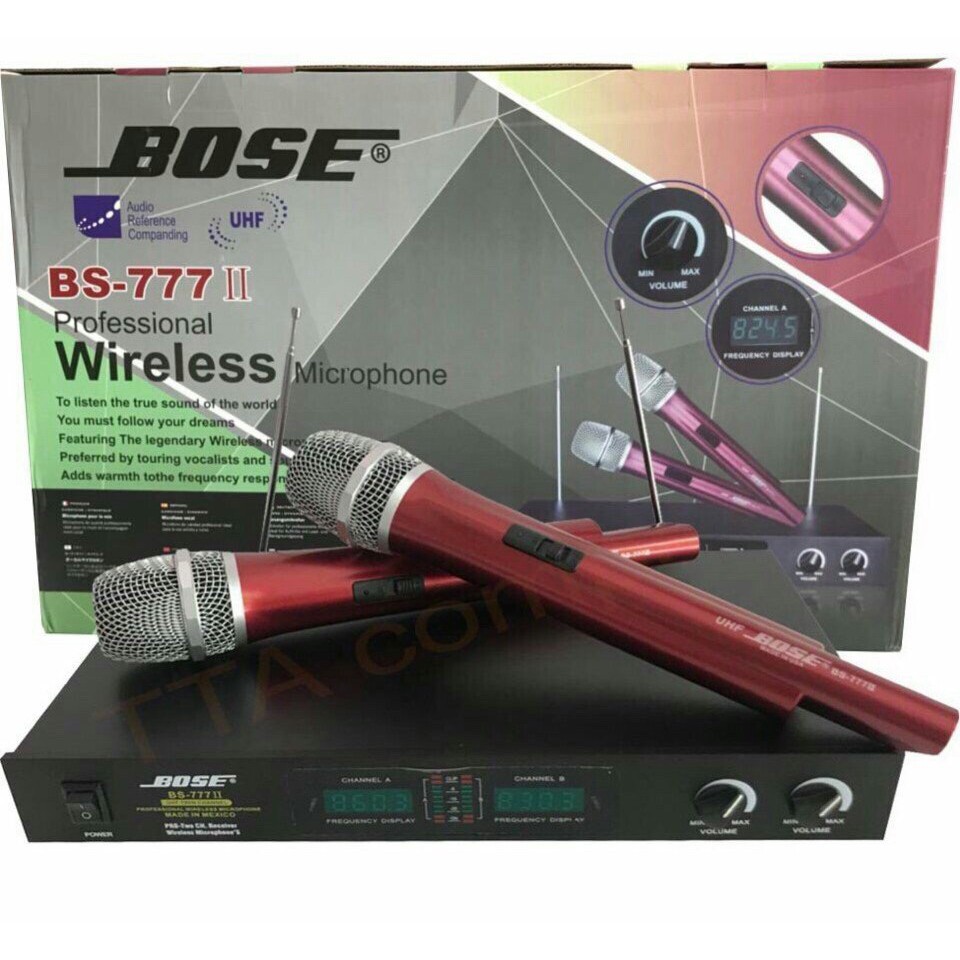 MICRO KHÔNG DÂY BOSE 777-II | Shopee Việt Nam