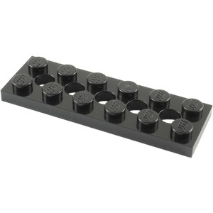 Gạch lẻ LEGO chính hãng Technic Plate 2 x 6 with Holes (32001) | Shopee ...