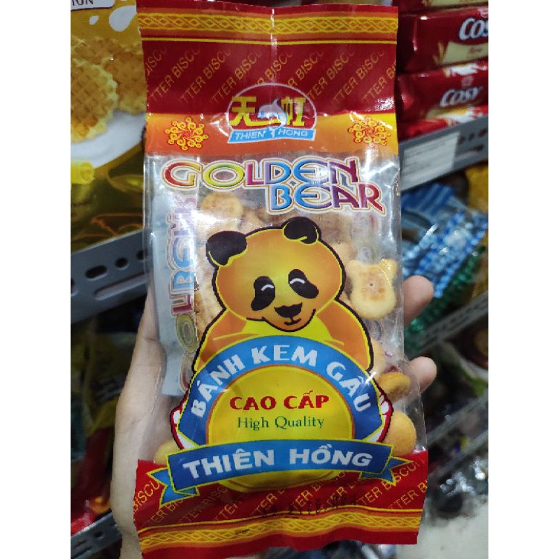 Bánh kem gấu Thiên Hồng gói 180g/ 100g | Shopee Việt Nam