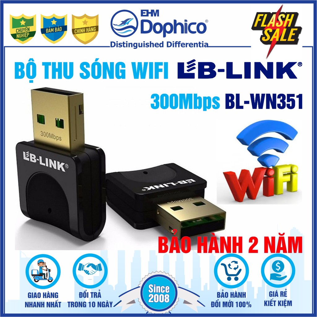 Bộ thu sóng Wifi LB-LINK BL-WN351 – CHÍNH HÃNG – Bảo hành 24 tháng ...