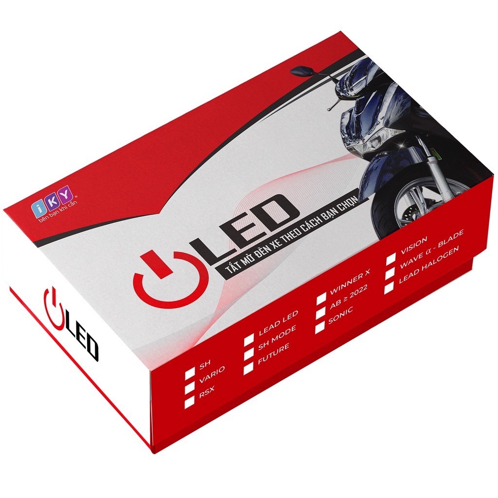 IKY OLED - THIẾT BỊ TẮT MỞ ĐÈN XE MÁY | Shopee Việt Nam