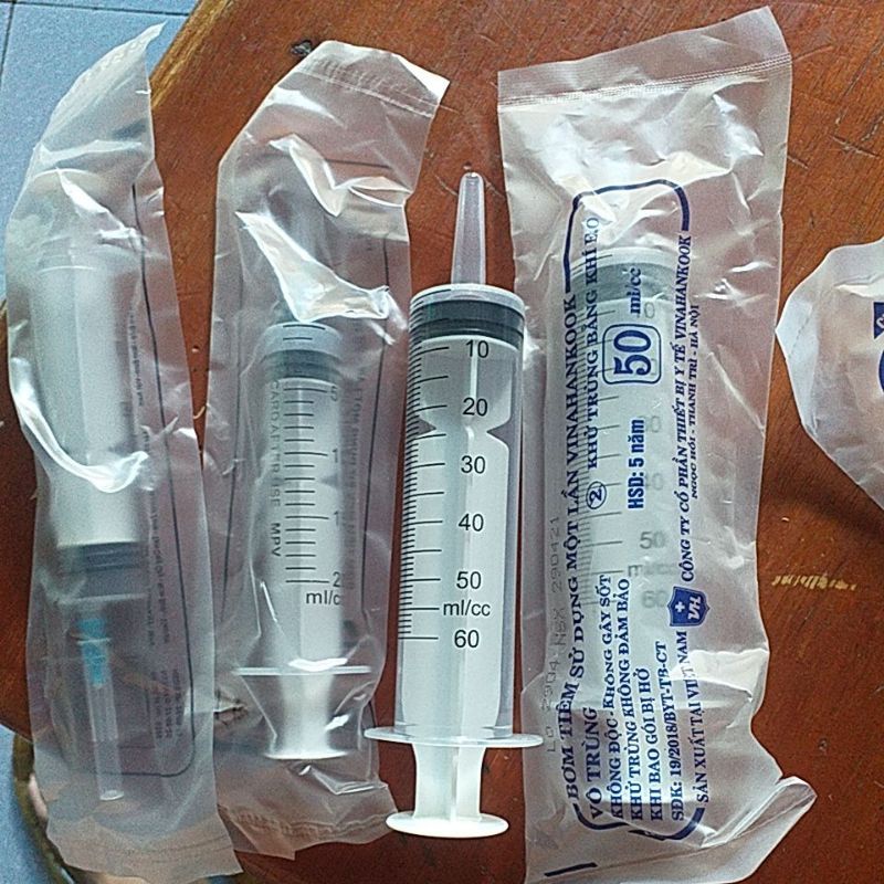 xi lanh cho ăn, bơm tiêm 20ml, 50ml cc, t.iêm, thú y, cho chó mèo thú cưng ăn, ti.êm cây, đồ gia ...