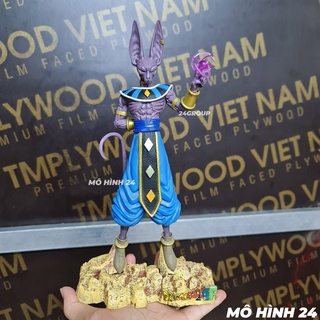 30CM Mô hình nhân vật cao cấp thần hủy diệt Beerus trong anime dragon ...