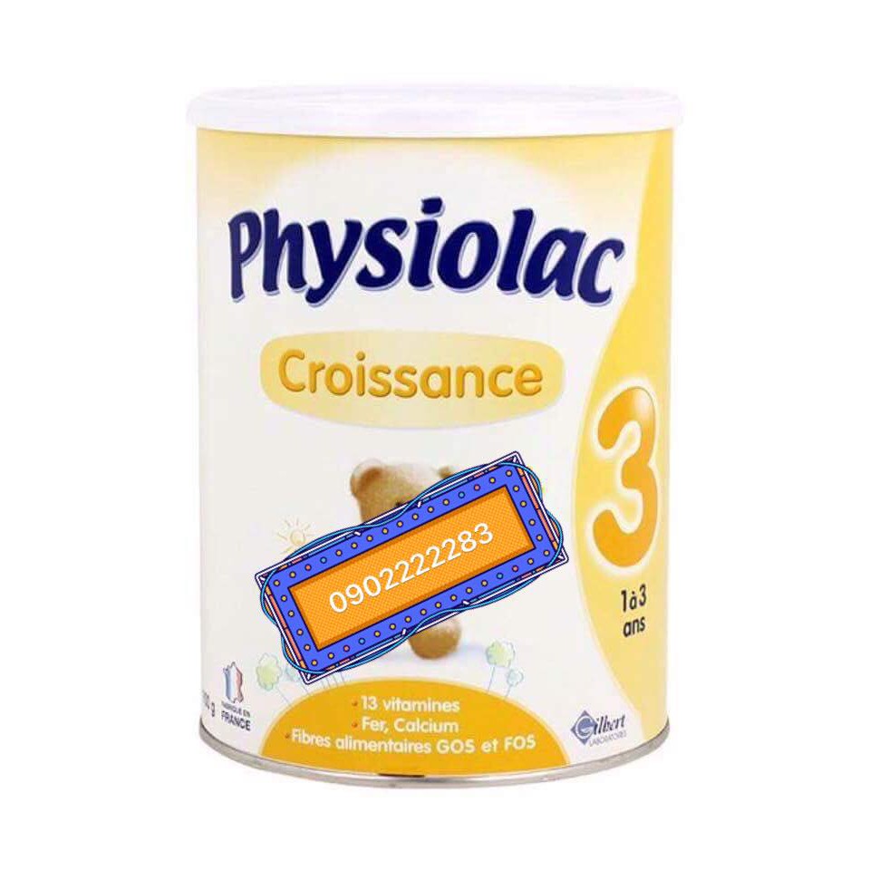 Sữa Physiolac số 3 từ 12 tháng tuổi 900gr | Shopee Việt Nam