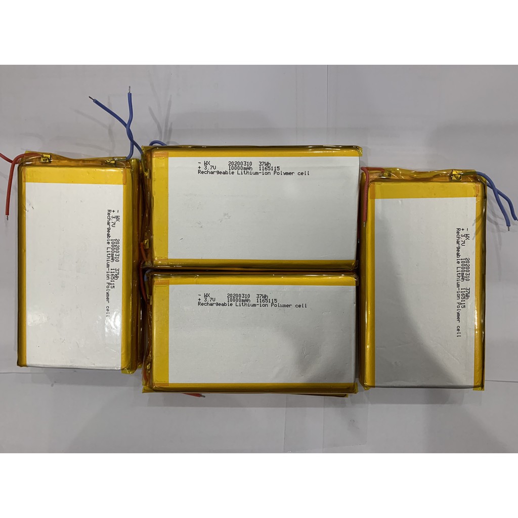 Pin Lipo- Pin lithium polymer 10000mAh mới dung lượng chuẩn | Shopee ...