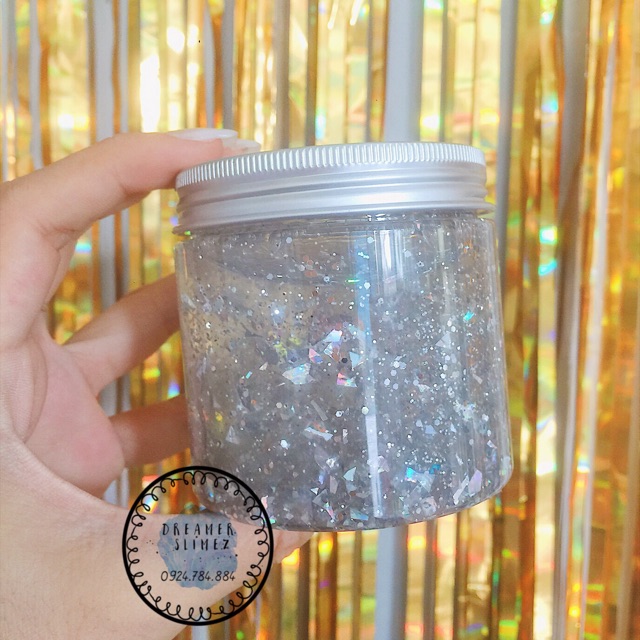 SLIME KIM TUYẾN GIẤY - CLEAR SLIME - SILAM LẤP LÁNH ÁNH HOLOGRAM ...