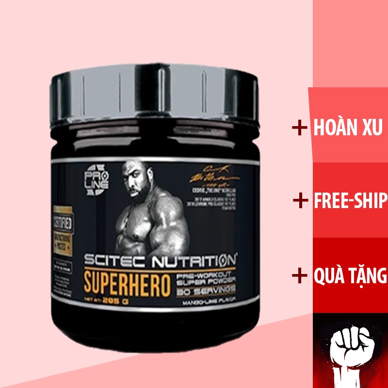 [QUÀ 0 ĐỒNG] | Siêu Thực Phẩm Tăng Sức Bền Pre-Workout | Scitec ...