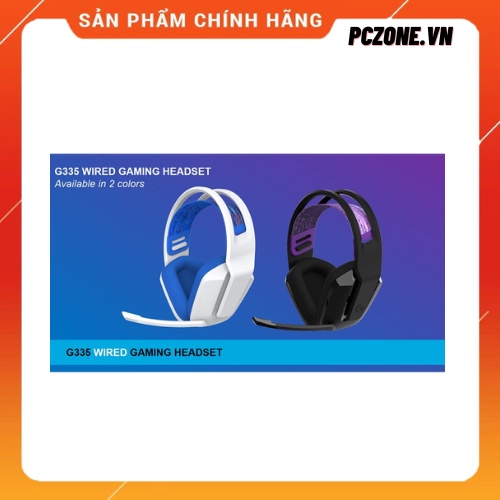 Tai nghe game có dây Logitech G335 - Jack 3.5mm, Nhẹ 240g, Tương thích ...