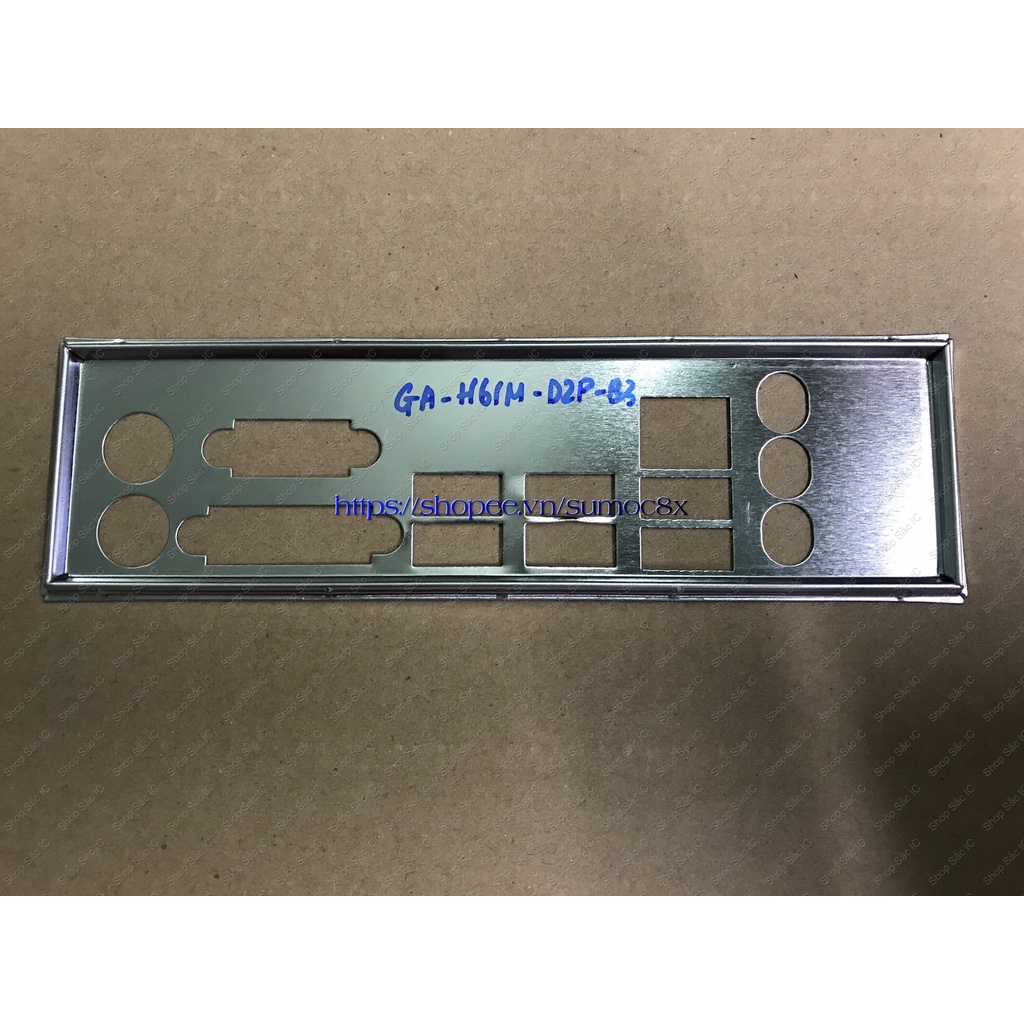 Chặn main Gigabyte GA-H61M-D2P-B3 GA H61M D2P B3 dùng nắp sau thùng máy ...