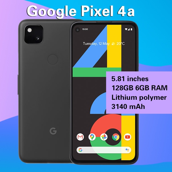 Điện thoại thông minh Google Pixel 4a (4G) Octa Core 6 + 128GB RAM ...