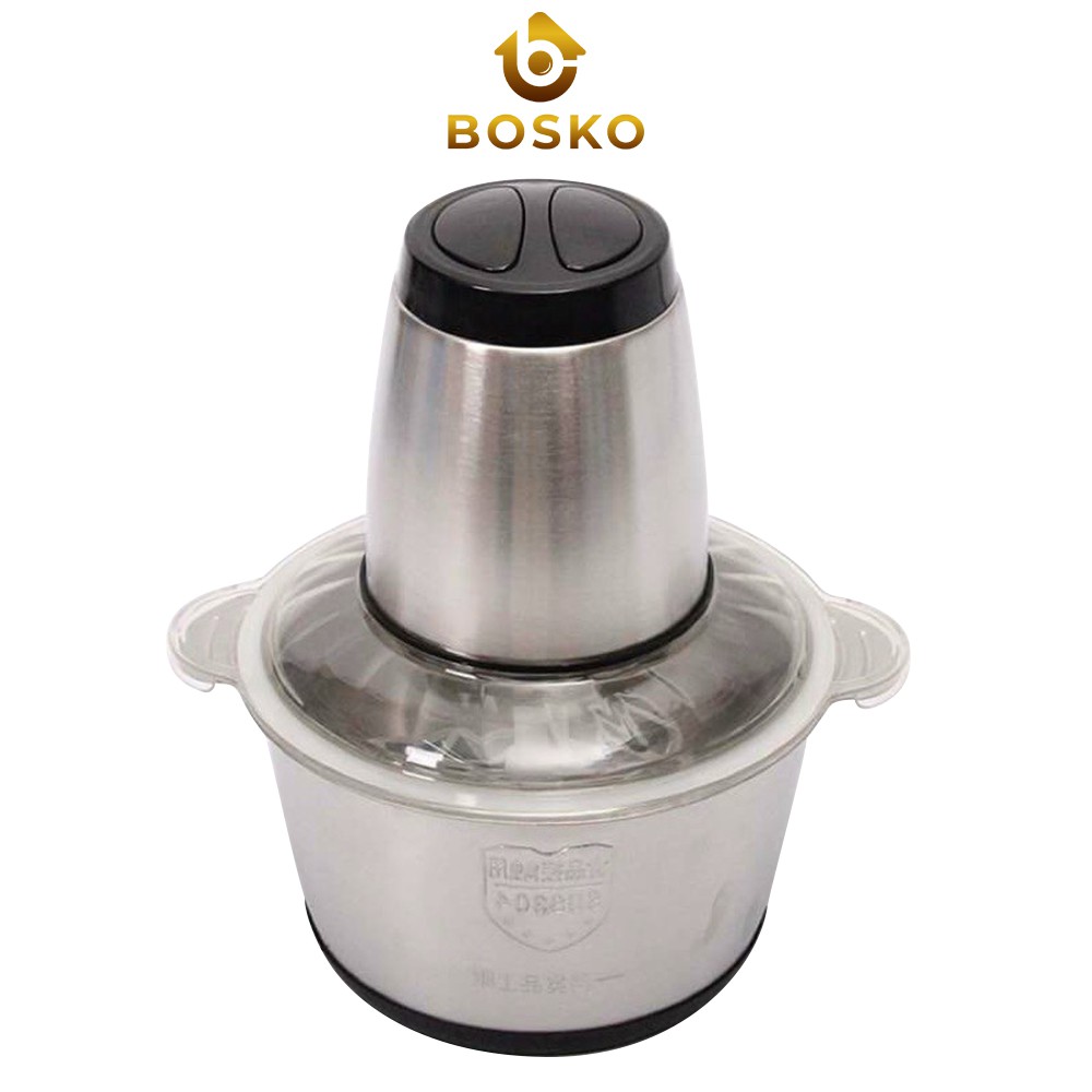 Máy xay thịt inox Electric Meat Grinder 4 lưỡi đa năng công suất 250W ...