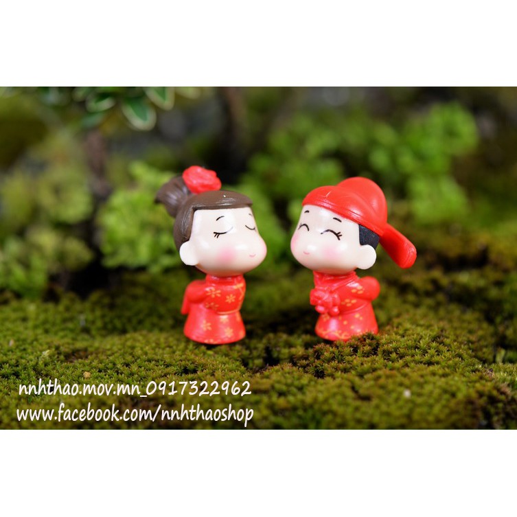 Tượng chibi trang trí mô hình, tiểu cảnh | Shopee Việt Nam